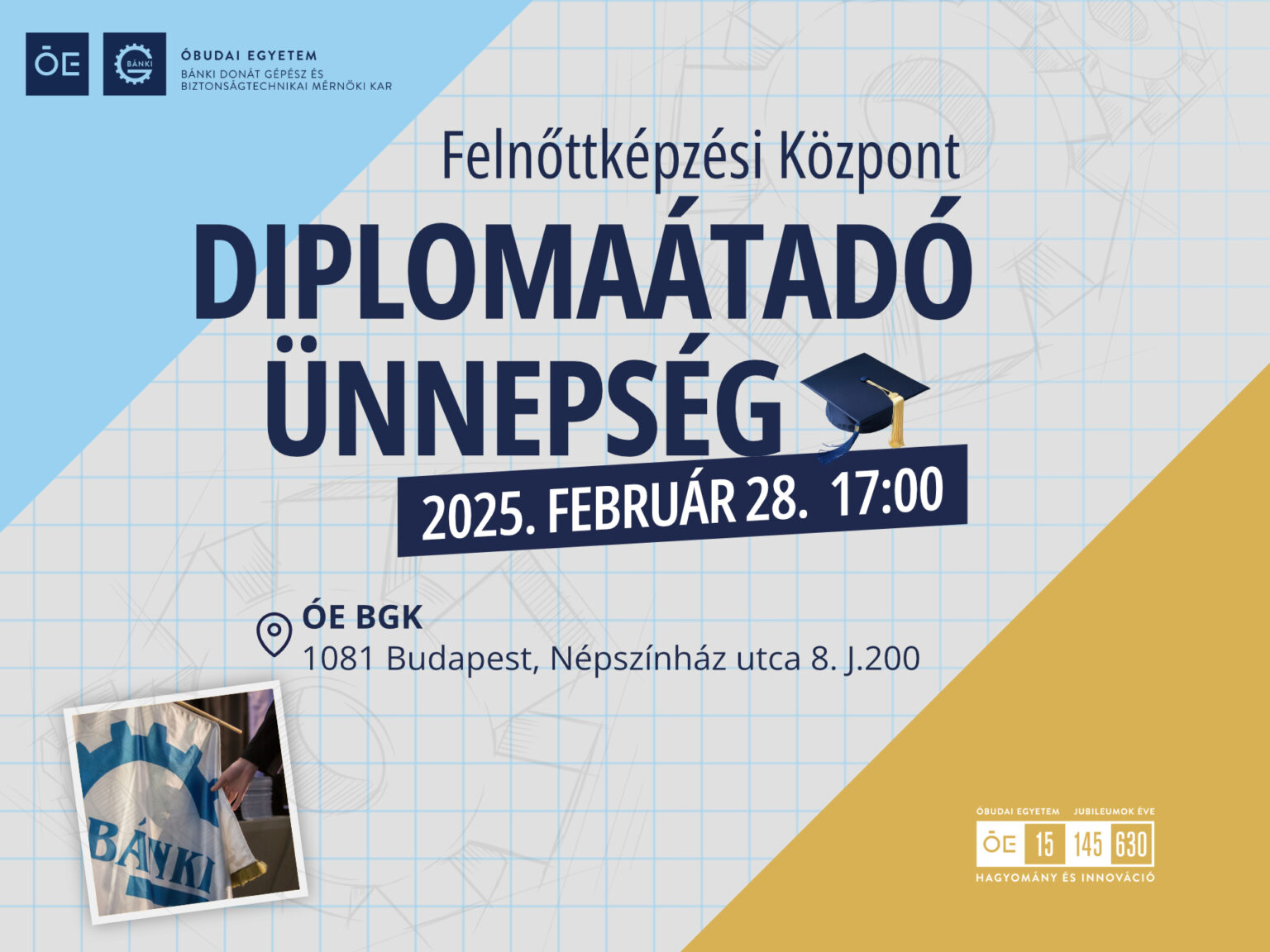 Diplomaátadó Ünnepség (szakirányú továbbképzések) – ÓE Bánki Donát ...